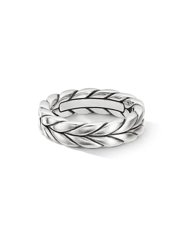 David Yurman Chevron Band Ring In 6mm