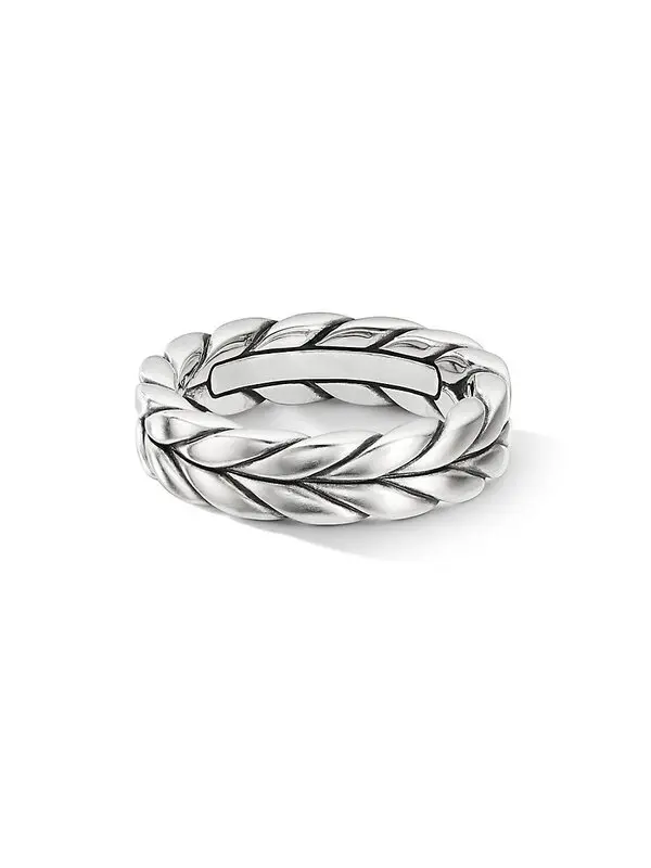 David Yurman Chevron Band Ring In 6mm