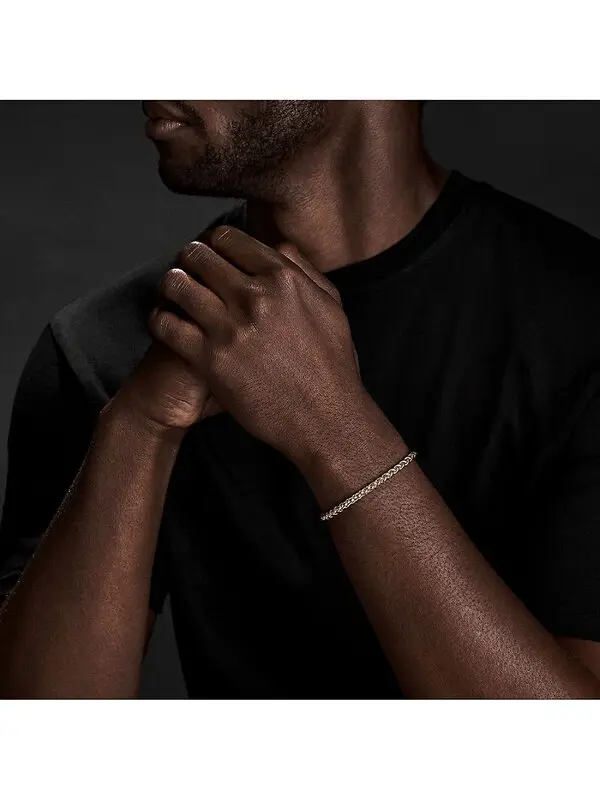 David Yurman Wheat Chain Bracelet In 18k Yellow 4mm