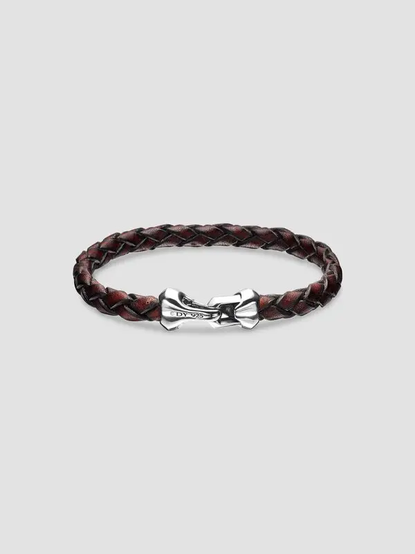 David Yurman Armory Leather Bracelet - Brown