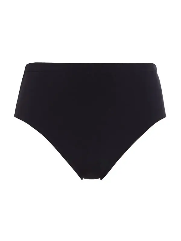 Magicsuit Mid-rise Jersey Bikini Bottom - Black