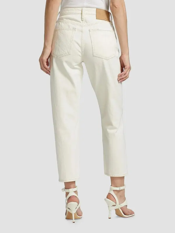 Rag & Bone Alissa High-waisted Cropped Barrel-leg Jeans