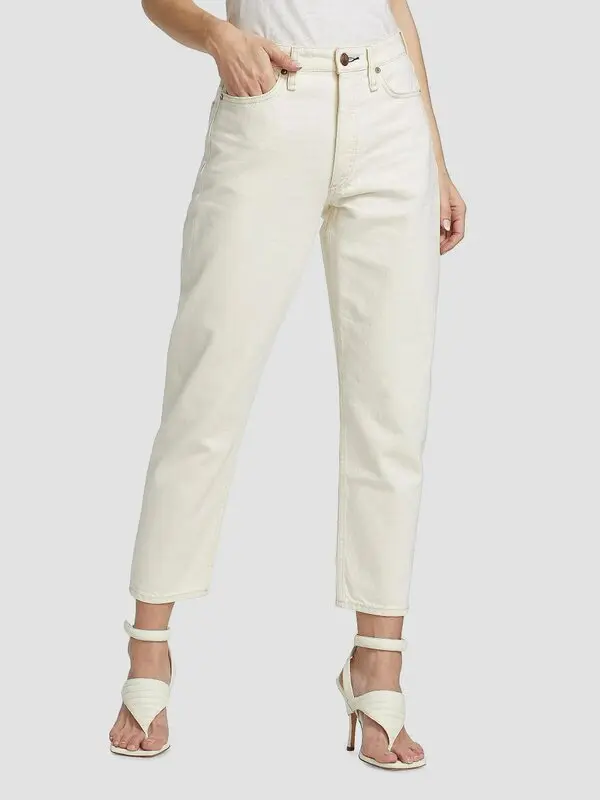 Rag & Bone Alissa High-waisted Cropped Barrel-leg Jeans