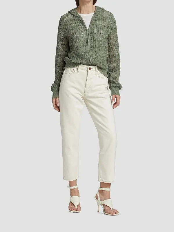 Rag & Bone Alissa High-waisted Cropped Barrel-leg Jeans