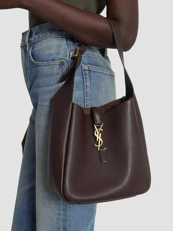 Saint Laurent Le 5 À 7 Supple Shoulder Bag - Arabica
