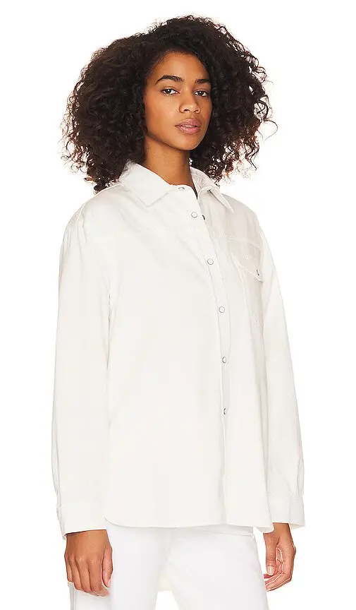 ANINE BING Simon Shirt In White