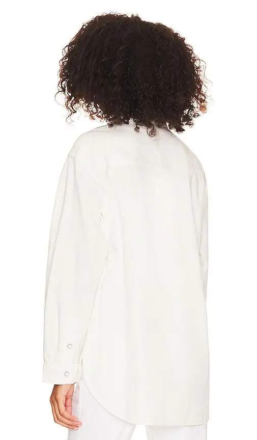 ANINE BING Simon Shirt In White