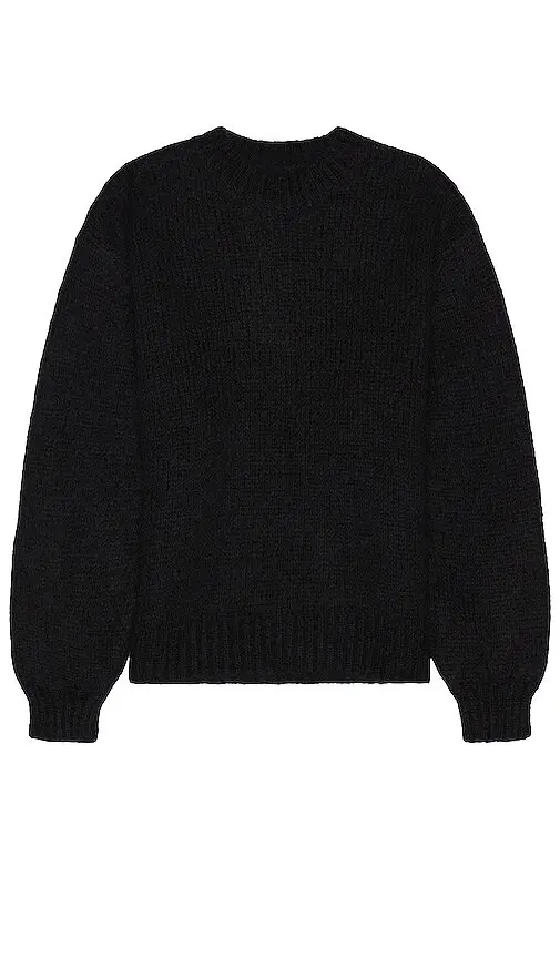 REPRESENT Mohair Sweater In Black