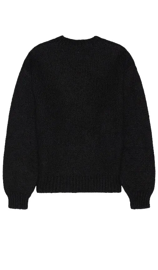 REPRESENT Mohair Sweater In Black