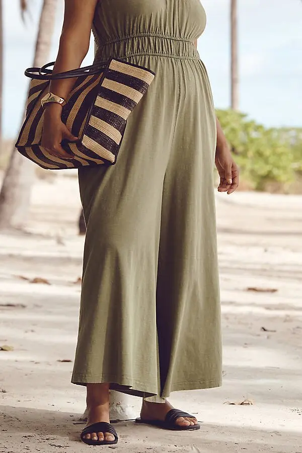CELANDINE Simona Scoop-neck Jumpsuit