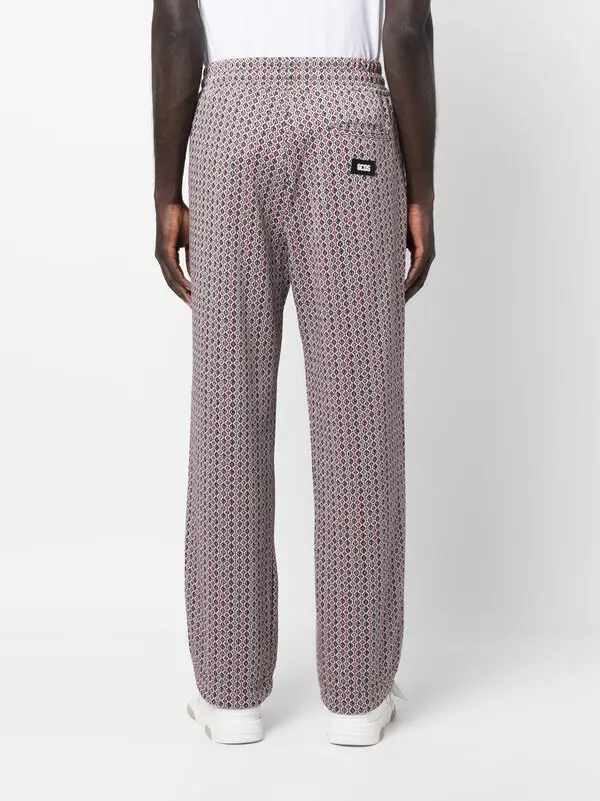 Gcds Logo-jacquard Track Pants