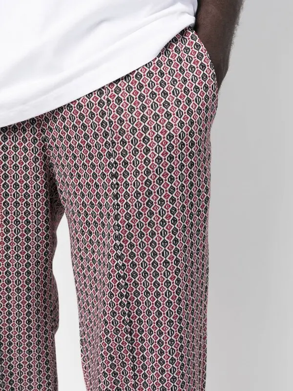 Gcds Logo-jacquard Track Pants