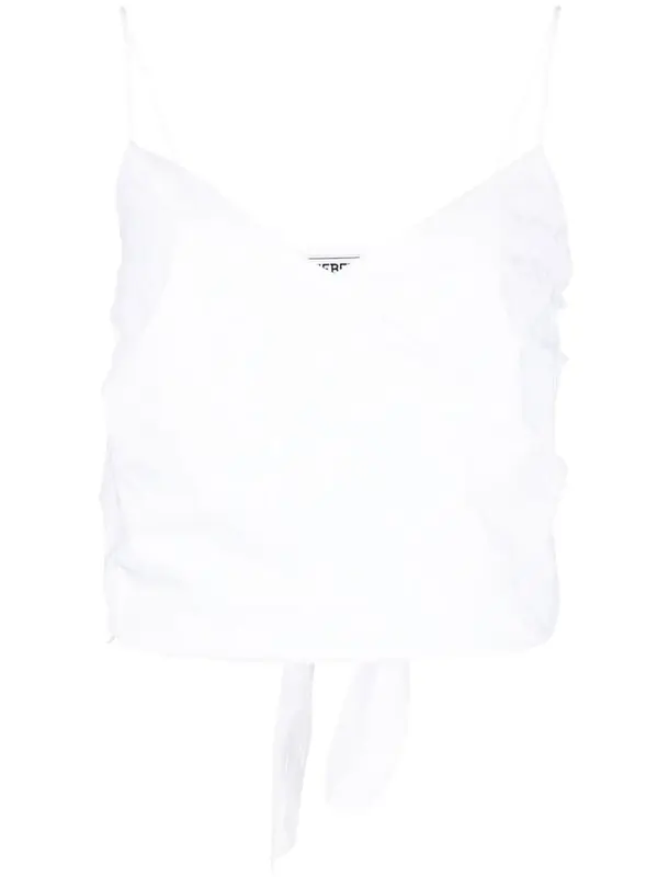 Iceberg Wraparound Top - White