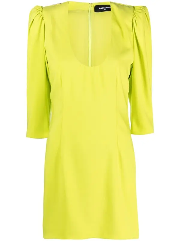 Dsquared2 Puff-sleeve Mini Dress
