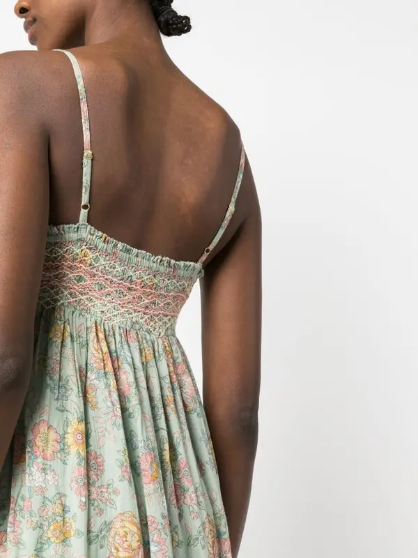 forest green dress satin Palmer main image 0