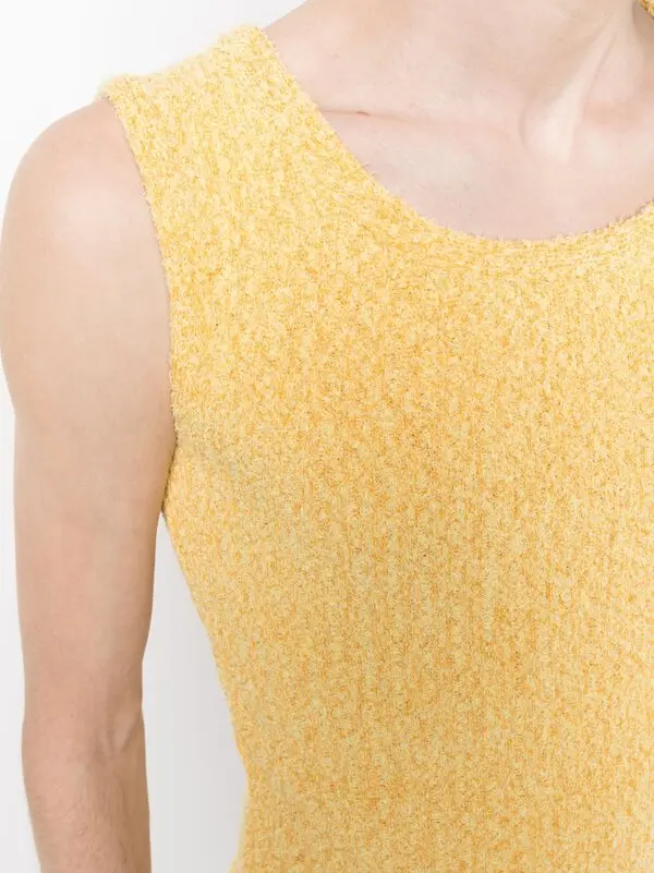 ROBYN LYNCH Textured Knit Tank Top