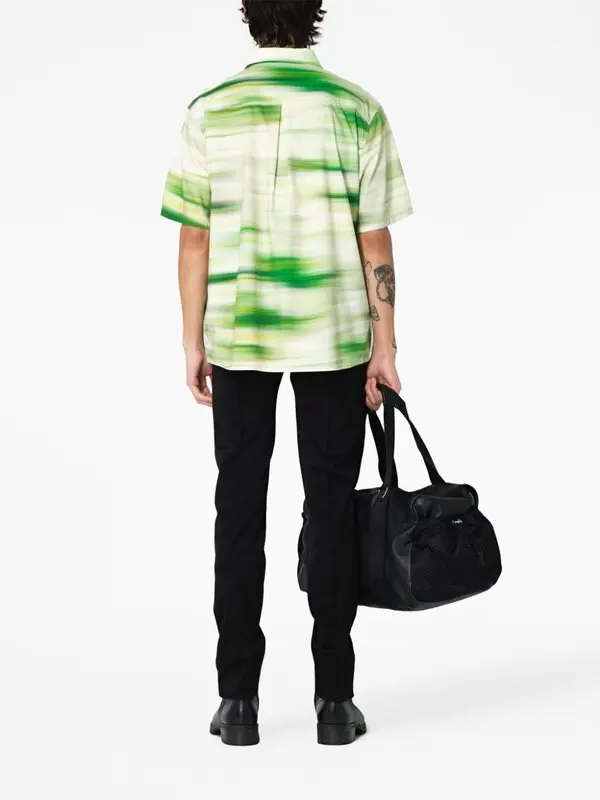 John Elliott Abstract-pattern Short-sleeve Shirt