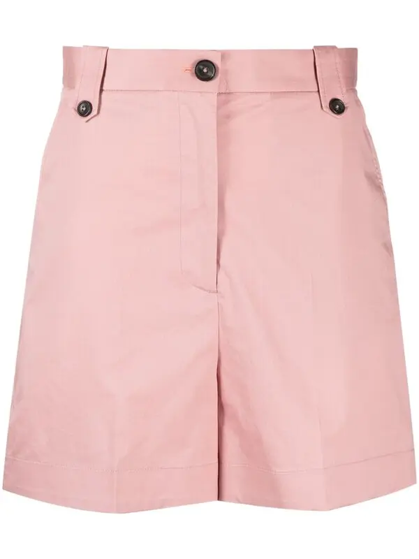 Paul Smith High-waist Mini Shorts - Pink