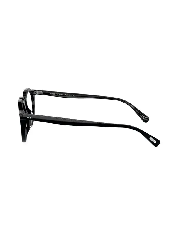 Oliver Spencer Round-frame Glasses - Black