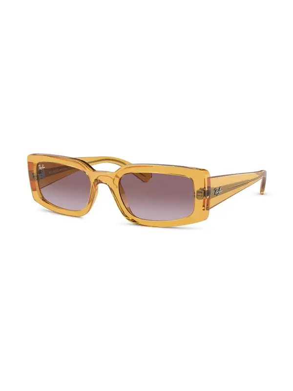 Ray-ban Iliane Bio-based Rectangle Sunglasses - Yellow