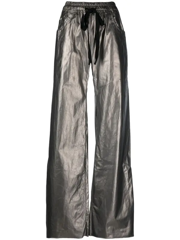 ISAAC SELLAM EXPERIENCE Leather Trousers