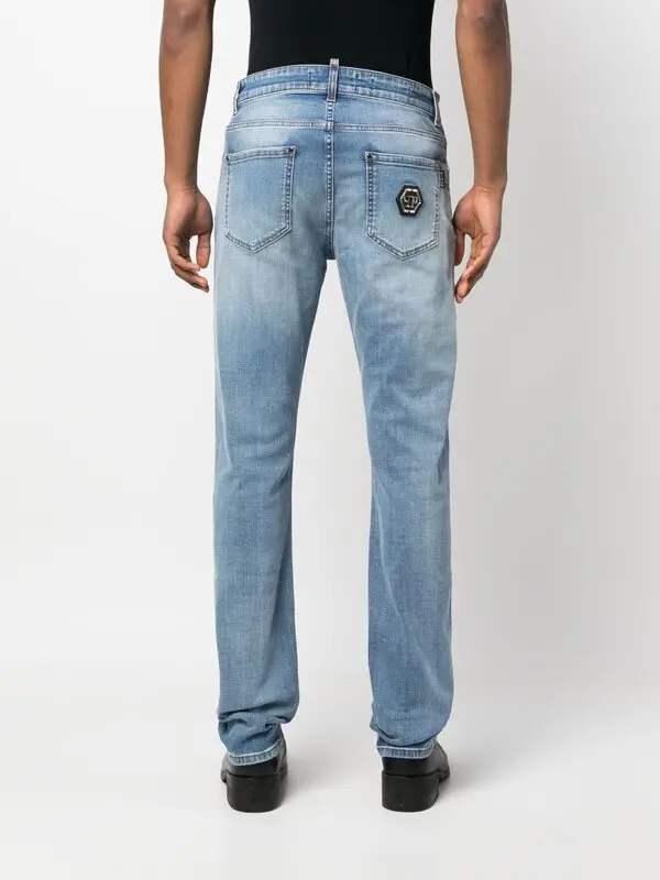 Philipp Plein Supreme Straight-leg Jeans
