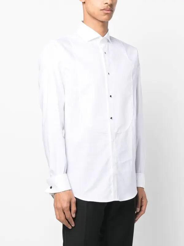 BOSS Slim-fit Dress Shirt In Easy-iron Stretch-cotton Poplin - White