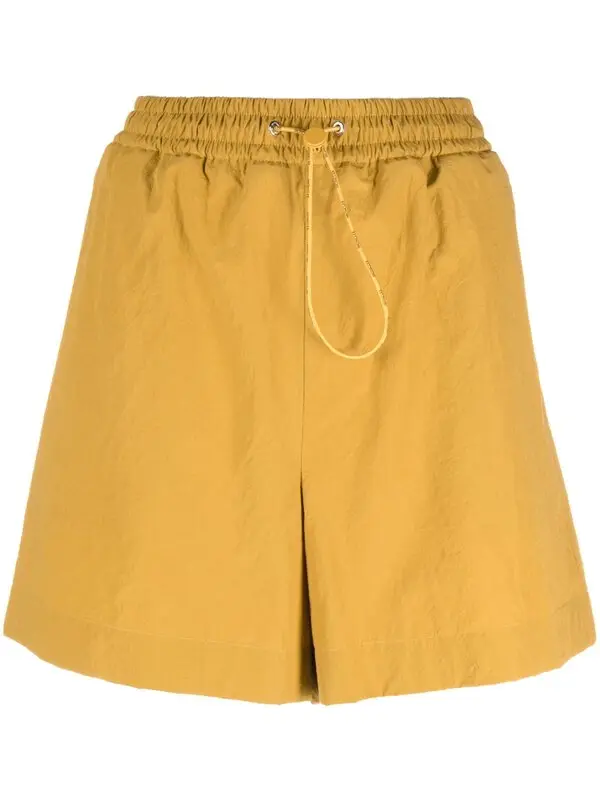 Moncler Elasticated Waistband Shorts - Brown