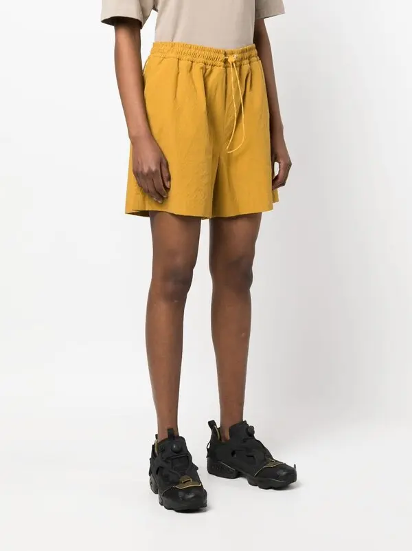 Moncler Elasticated Waistband Shorts - Brown