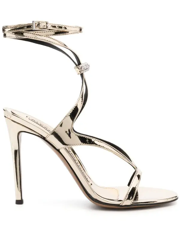 Alexandre Vauthier Smila 110mm Leather Sandals
