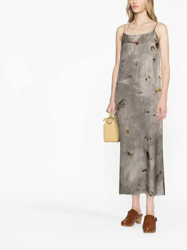 UMA WANG Patterned Midi Dress