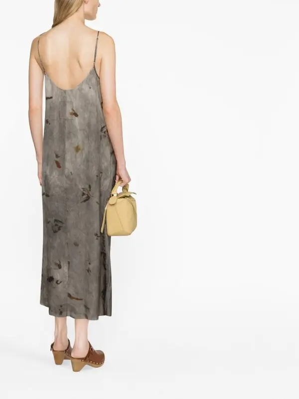 UMA WANG Patterned Midi Dress