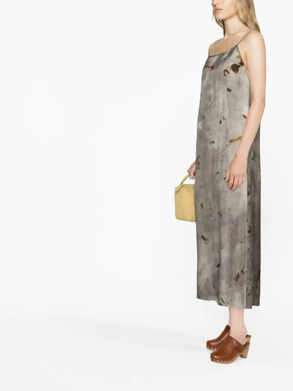 UMA WANG Patterned Midi Dress