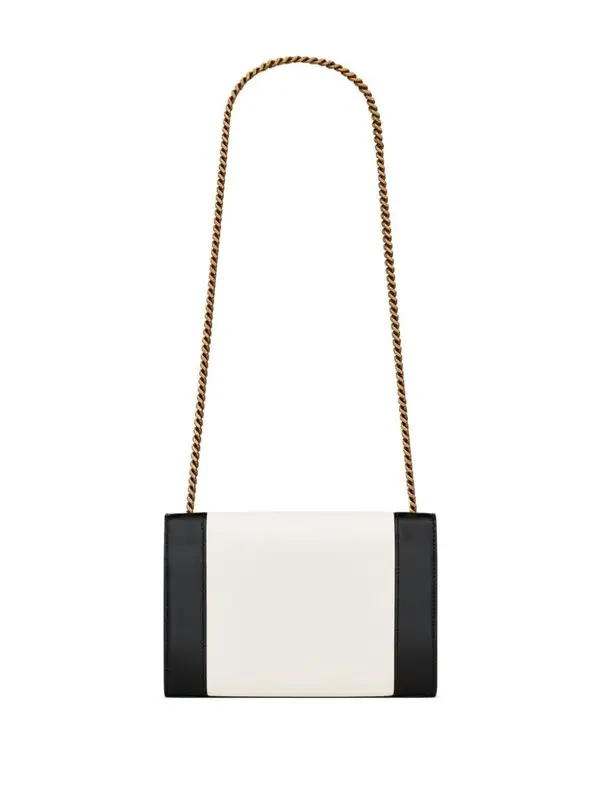 Saint Laurent Small Kate Leather Bag - Black