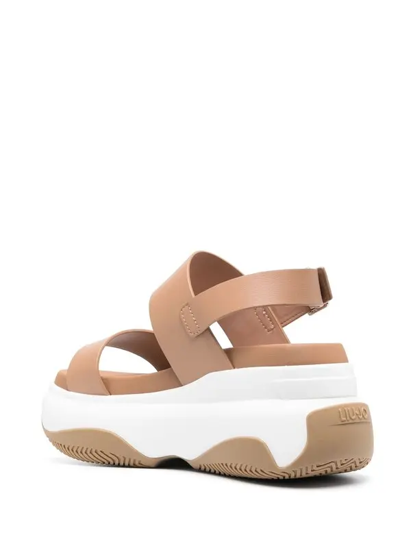 Liu Jo June Open Toe Sandals - Brown