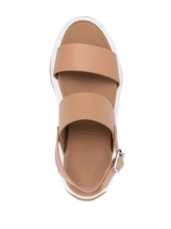Liu Jo June Open Toe Sandals - Brown
