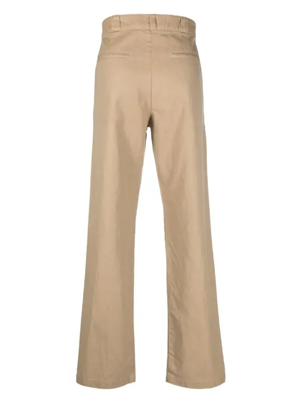 Aspesi High-waisted Straight-leg Trousers