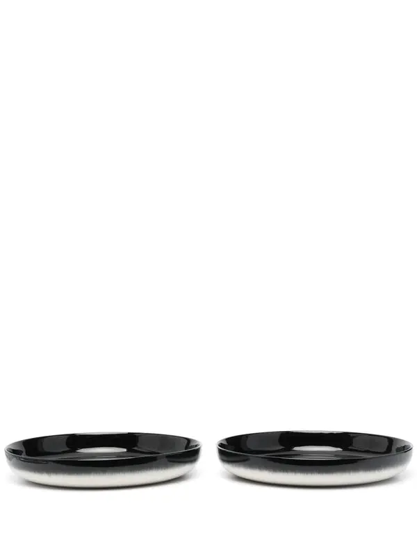 ANN DEMEULEMEESTER X SERAX Two-tone Porcelain Plates