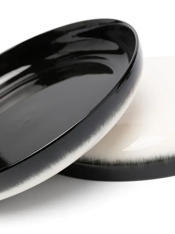 ANN DEMEULEMEESTER X SERAX Two-tone Porcelain Plates