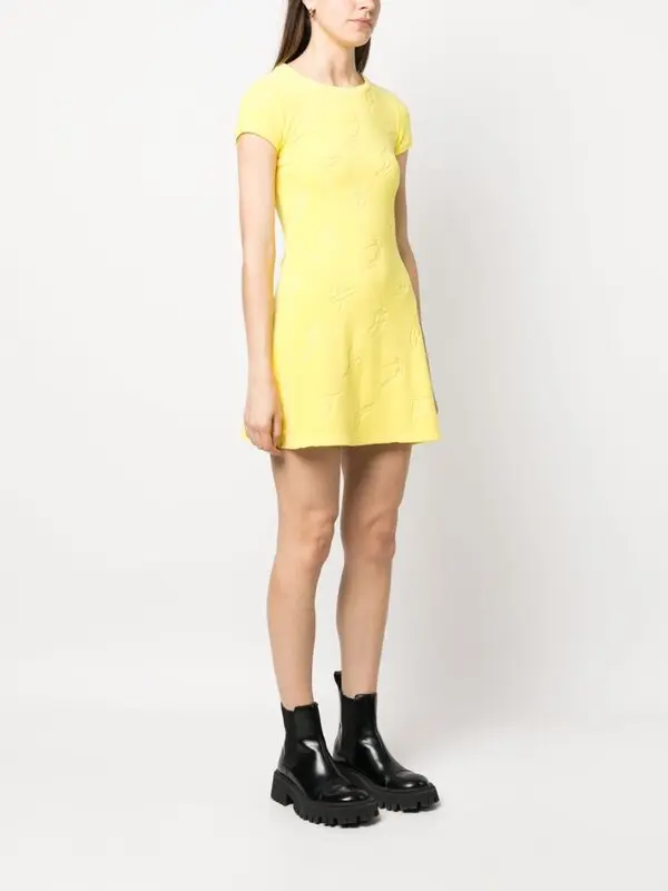 Dsquared2 Surfer-jacquard Skater Dress