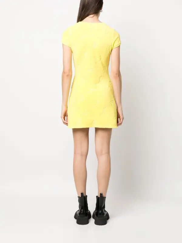 Dsquared2 Surfer-jacquard Skater Dress