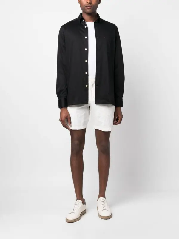 Kiton Long-sleeve Cotton Shirt