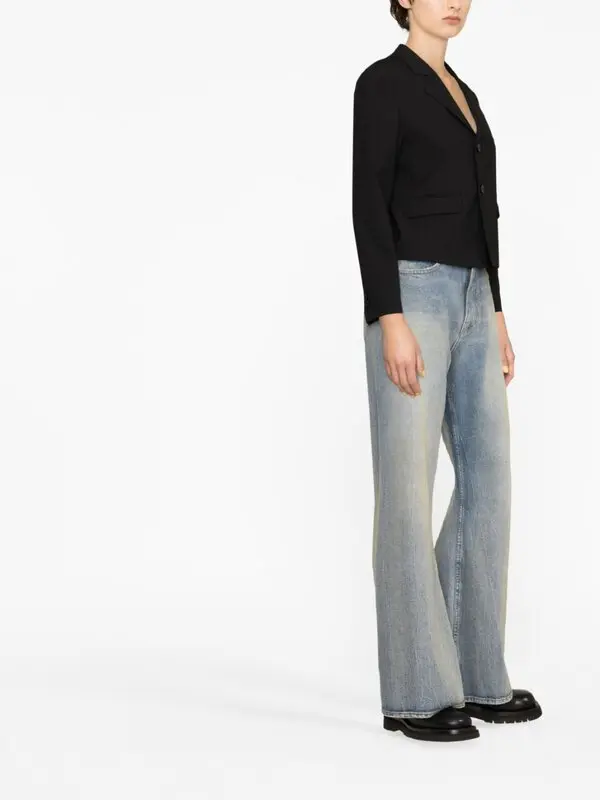 MAISON MARGIELA Striped Single-breasted Blazer