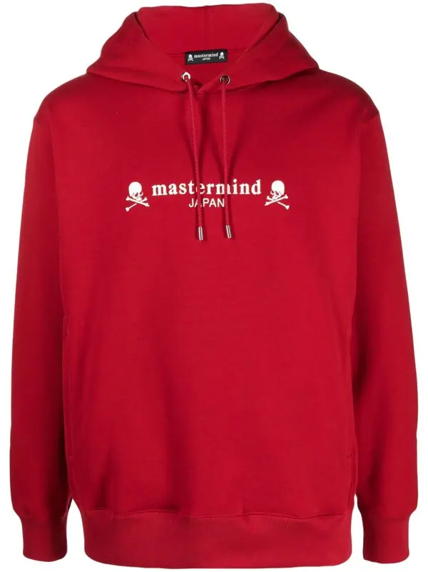 MASTERMIND WORLD Logo-print Cotton Hoodie