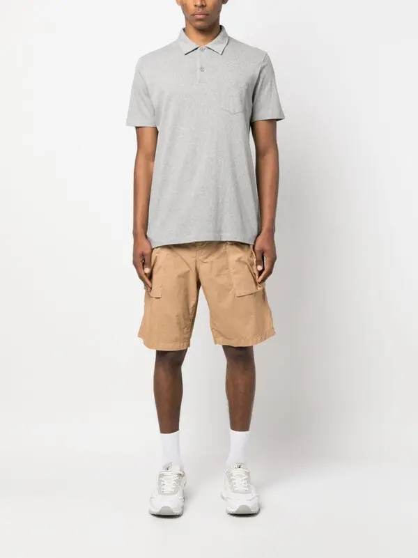 Aspesi Knee-length Cargo Shorts - Neutrals