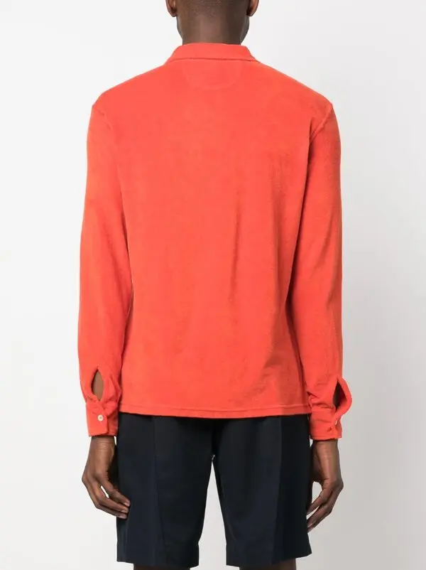Fedeli Terry-cloth Cotton Shirt