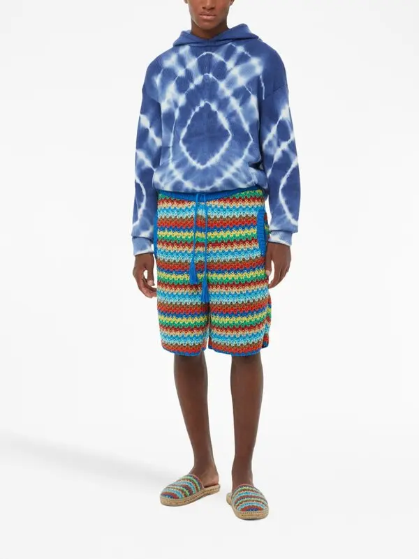 Alanui Crochet-knit Shorts