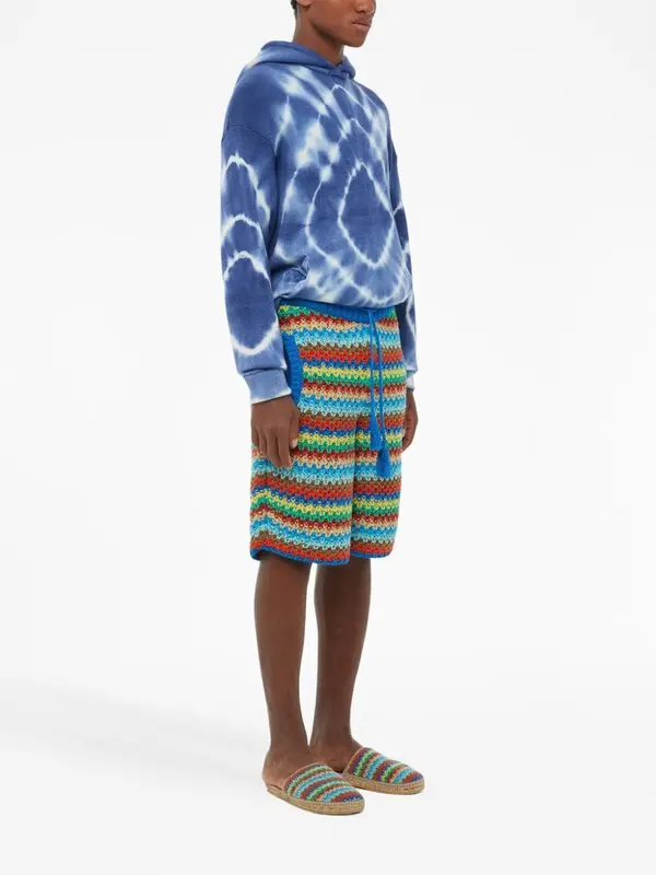Alanui Crochet-knit Shorts