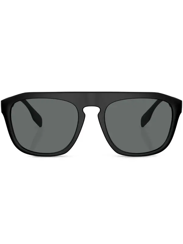 Burberry Wren Pilot-frame Sunglasses - Black