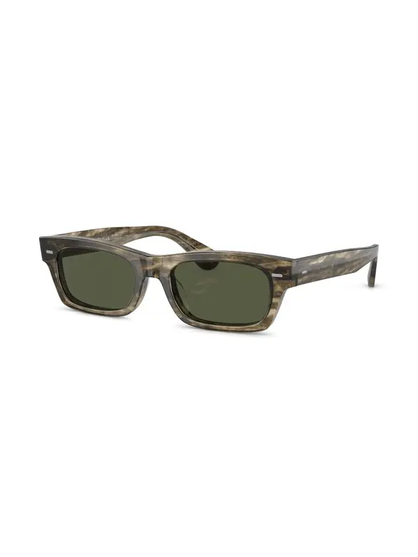 Oliver Spencer Davri Rectangle-frame Sunglasses